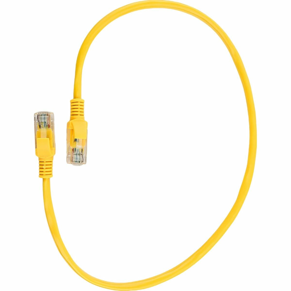 Кабель витая пара UTP Cablexpert PP10-0.25M/Y cat 5e, 0.25м, желтый