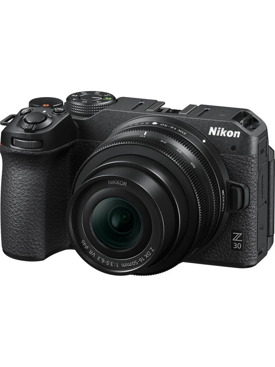 Фотоаппарат Z30 Kit 16-50 мм f/3.5-6.3, черный