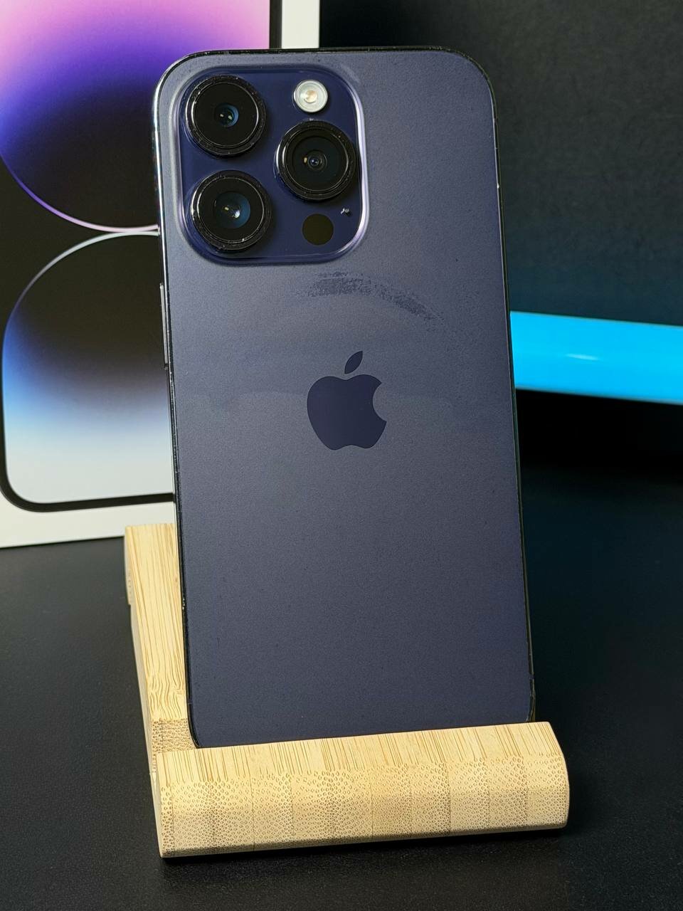 Смартфон Apple iPhone 14 Pro 128 ГБ, nano-SIM + eSIM, фиолетовый