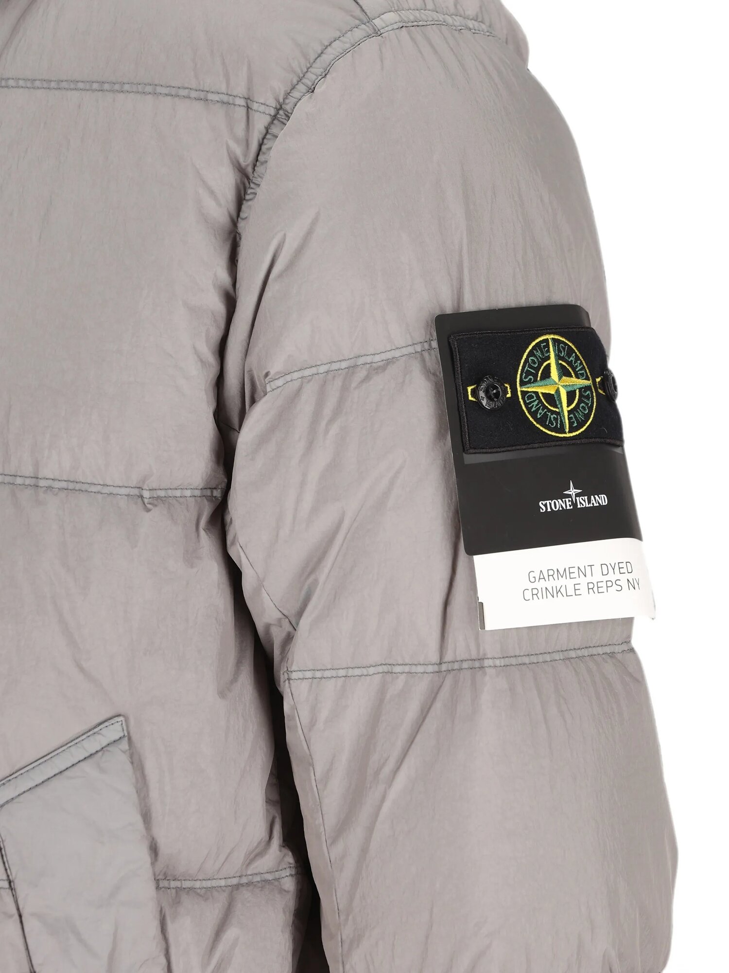 Куртка Stone Island Crinkle Reps NY padded jacket, размер S — фото 1