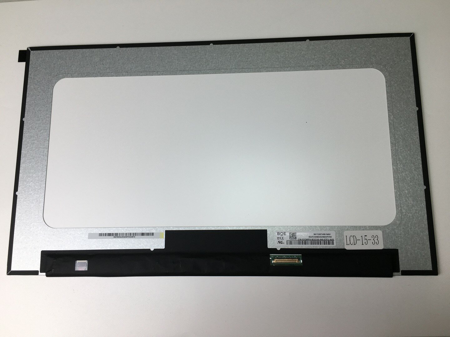Матрица для ноутбука 15,6" 30pin LED 1920x1080 Matte, NV156FHM-N4V IPS без креплений LCD-15-33