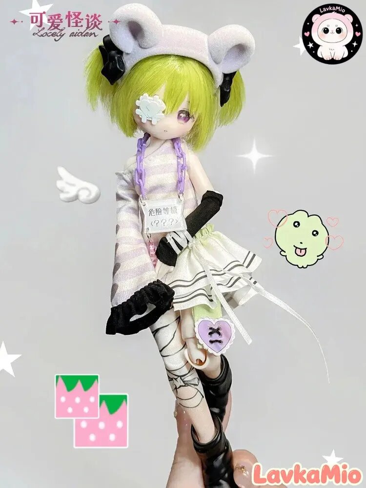 INEDIBLE DOLL 1/8 Lovely Kwaidan Серия Mjd Кукла Подарок для девочек Коллекционный подарок С аксессуарами