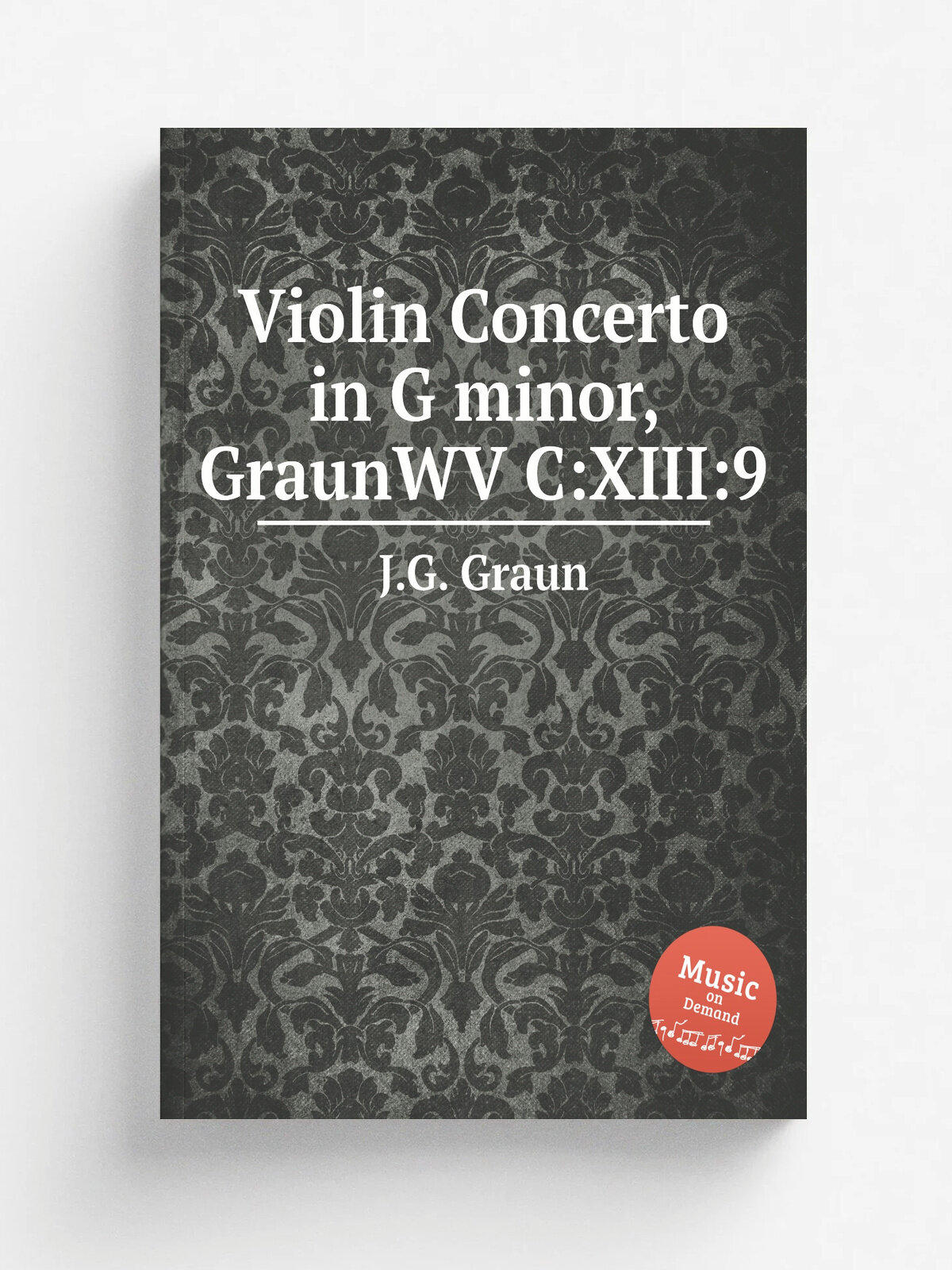 Violin Concerto in G minor, GraunWV C: Xiii:9 | J.G. Graun | Репринт