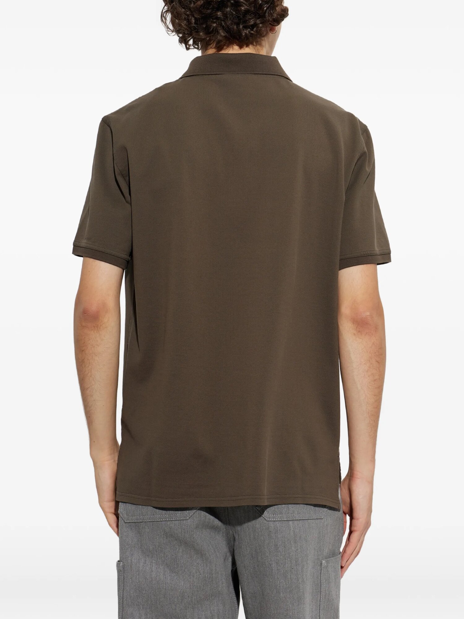 Рубашка GIVENCHY Logo-patch polo shirt, размер 54 — фото 1