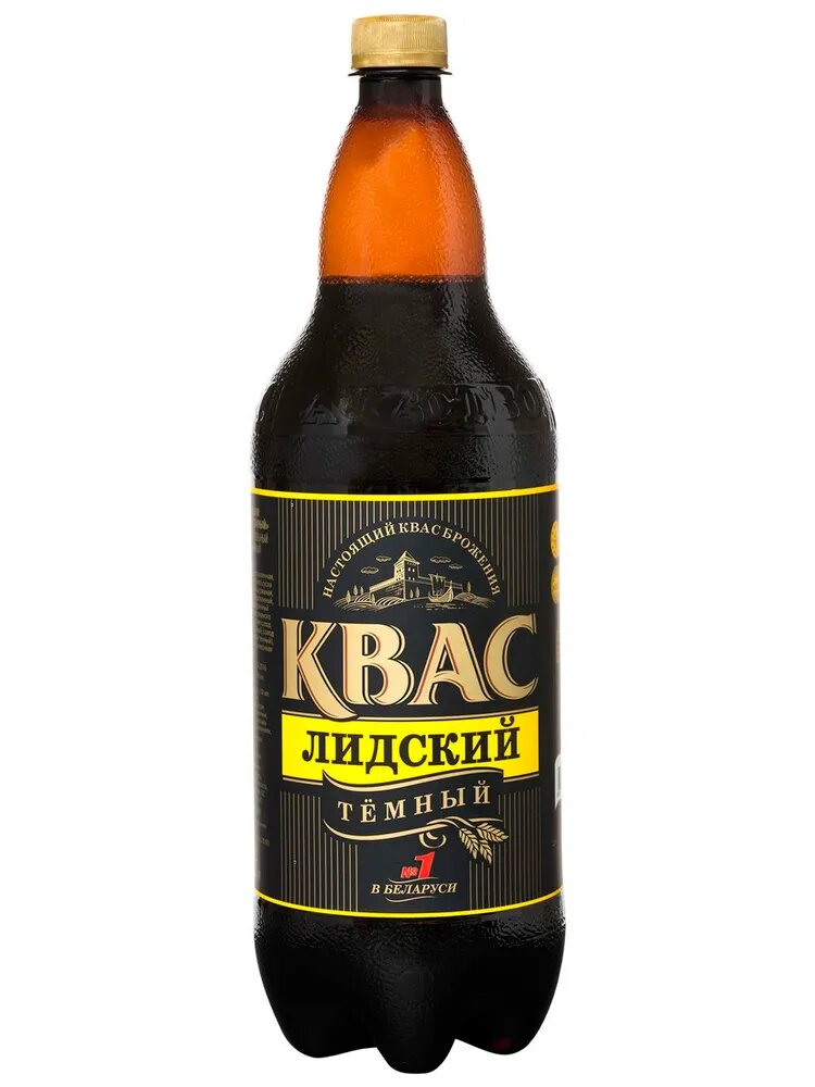 Квас Лидский Темный, 1,5 л