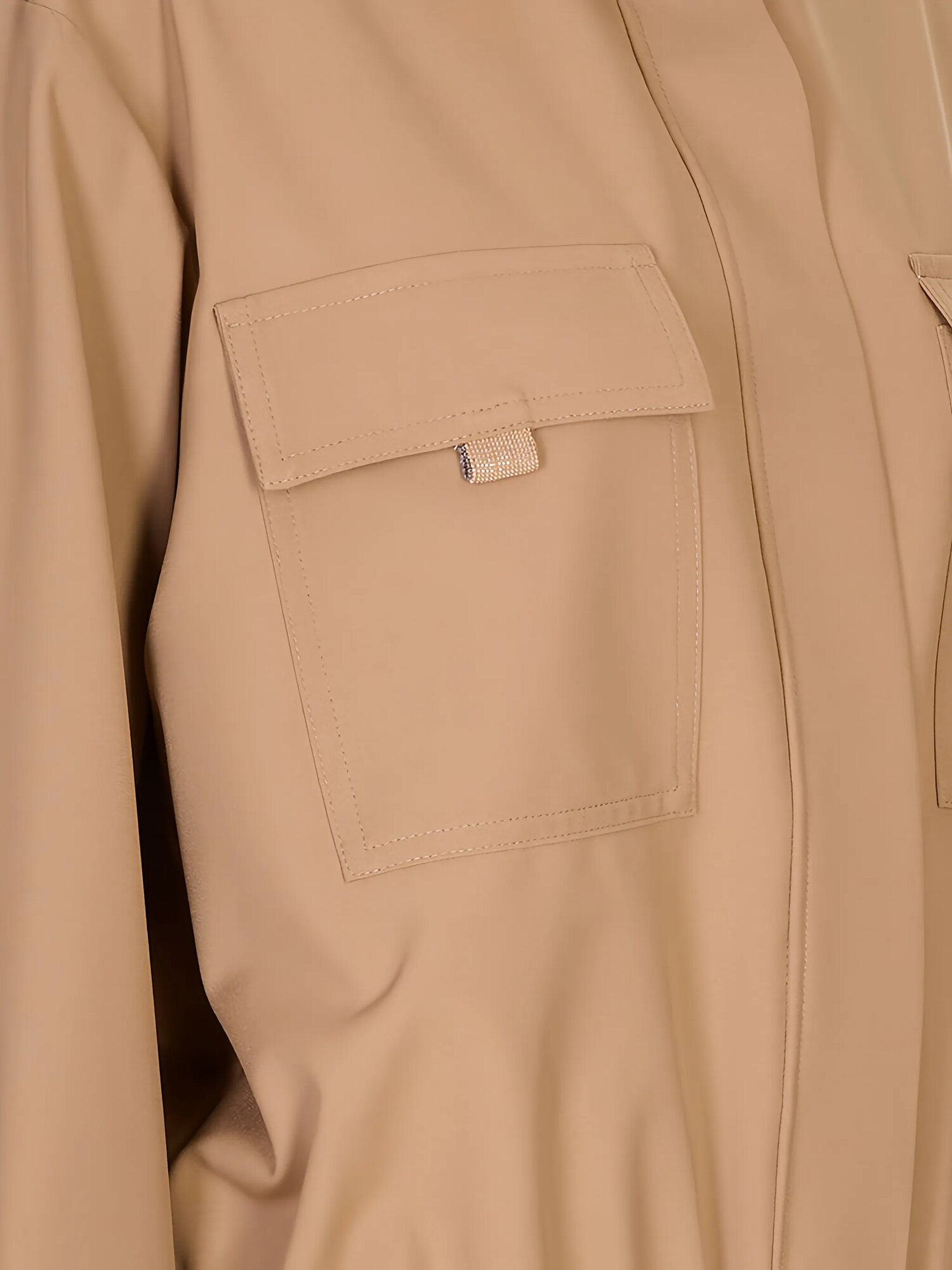 Куртка FABIANA FILIPPI Chest-pocket elasticated-hem jacket, размер 38 — фото 1