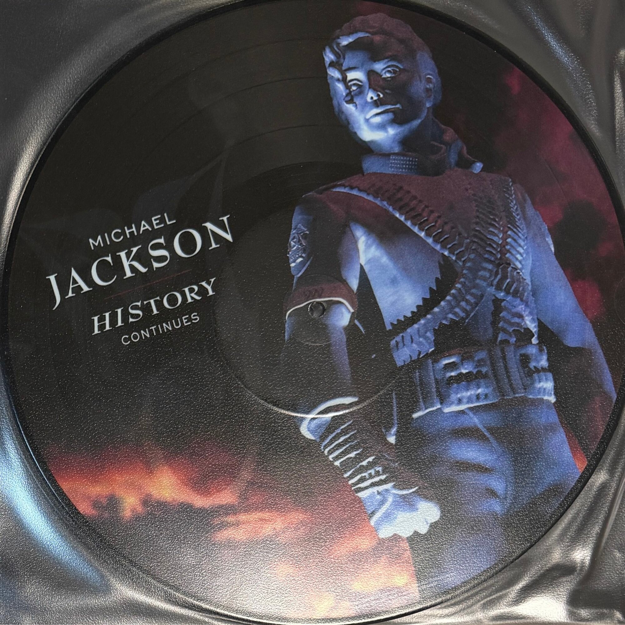 Виниловая пластинка Michael Jackson HIStory Continues 2LP Picture