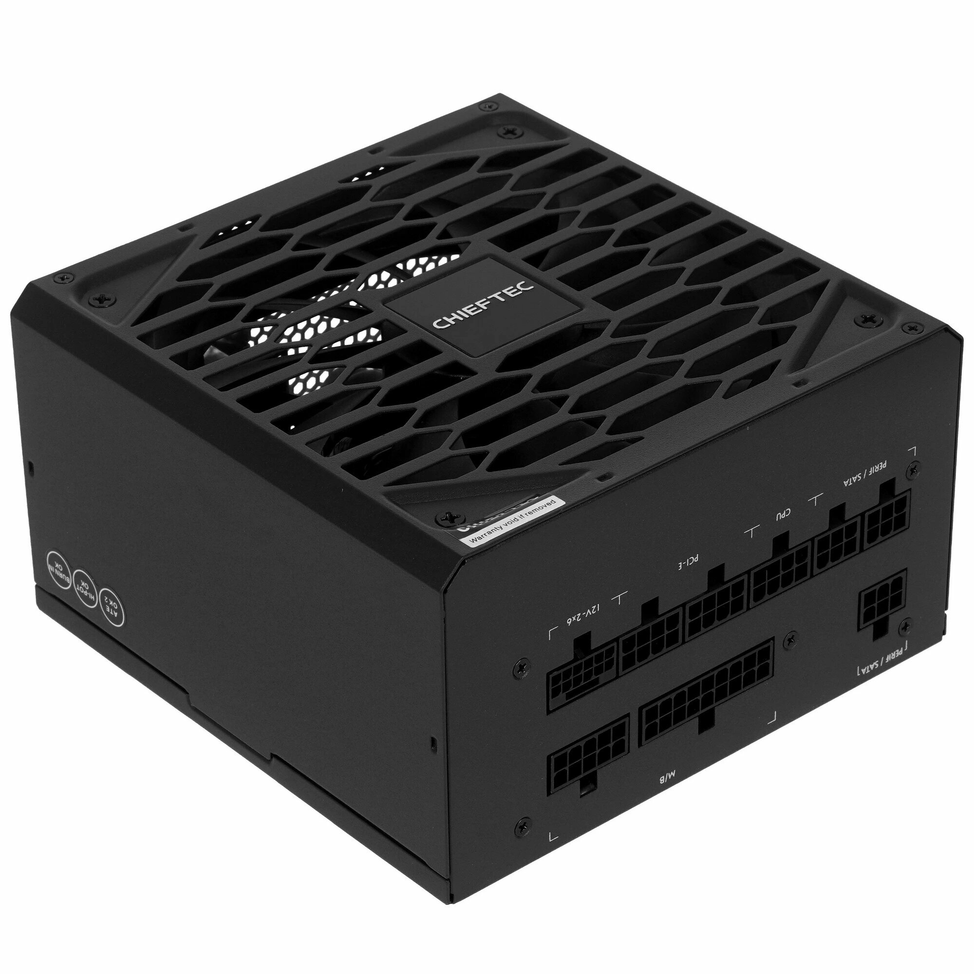 Блок питания Chieftec Vega M PPG-1000-C, ATX 3.1, 1000 Вт, 80 PLUS GOLD, PCIe 5.1, черный