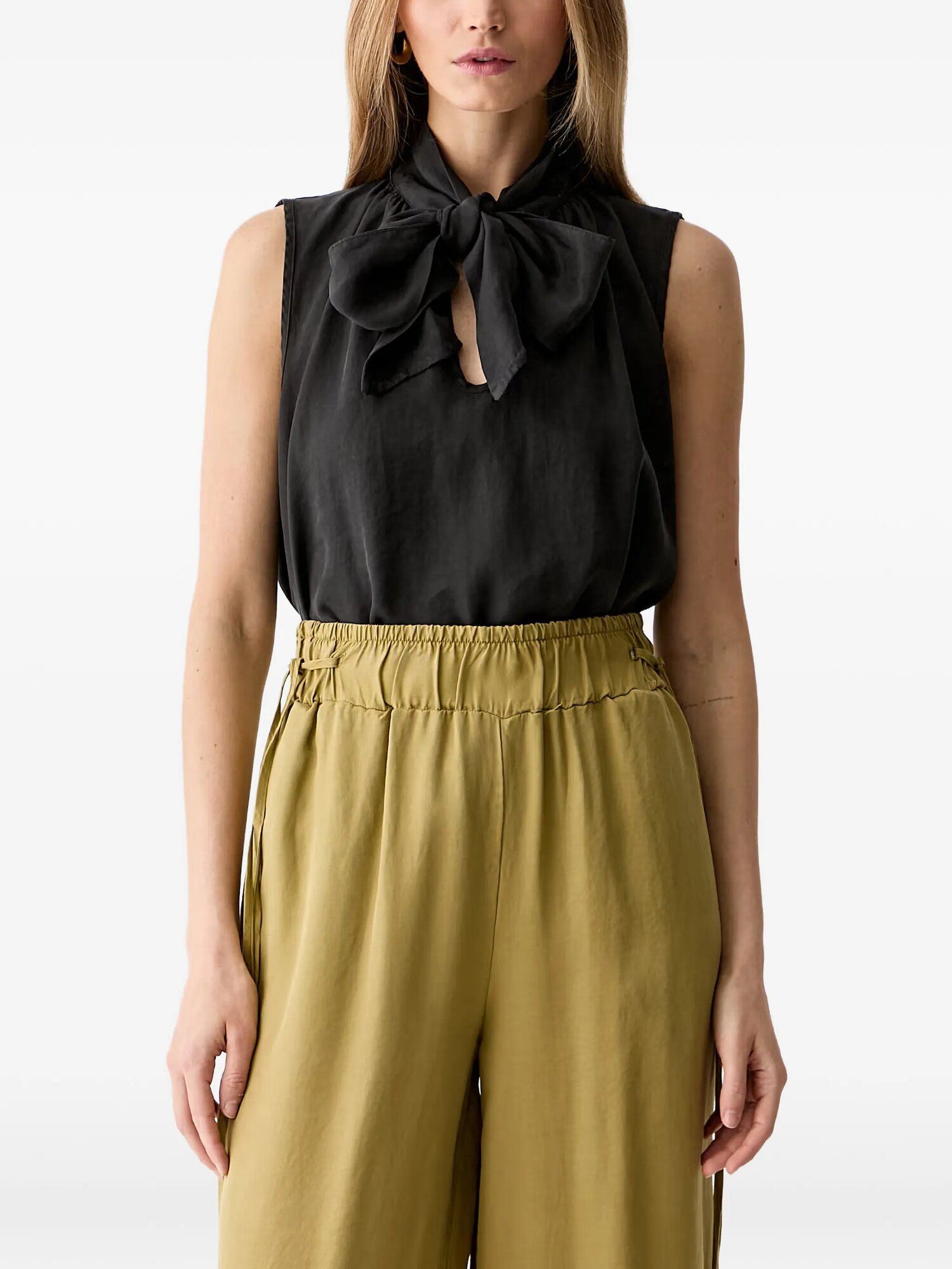 Топ VICOLO Bow-detail sleeveless top
