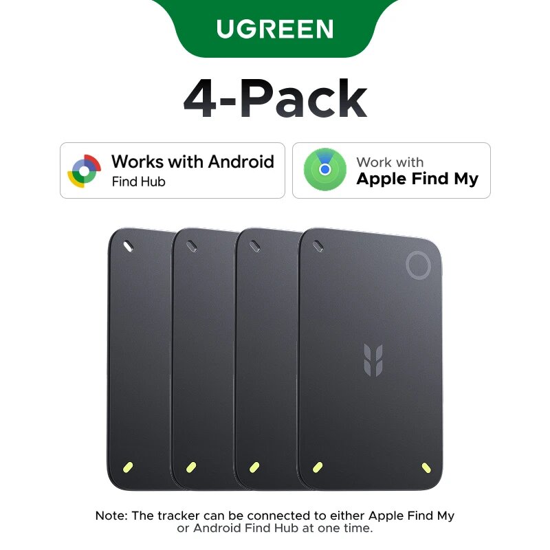 UGREEN FineTrack Slim Duo: умный трекер для вещей
