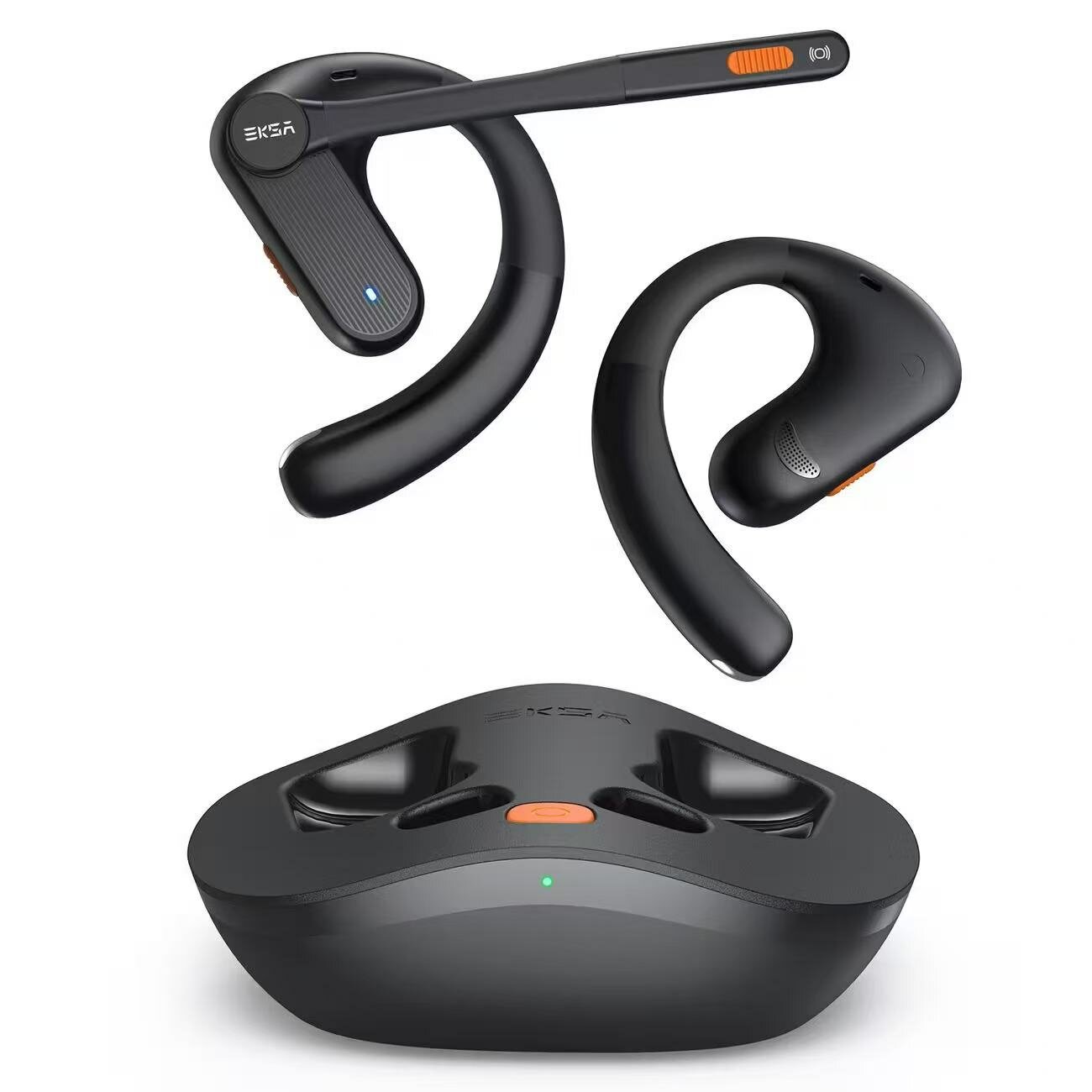 OPENROCK S30 с микрофоном, четкие звонки, для офиса, конференций и телемаркетинга, BLACK