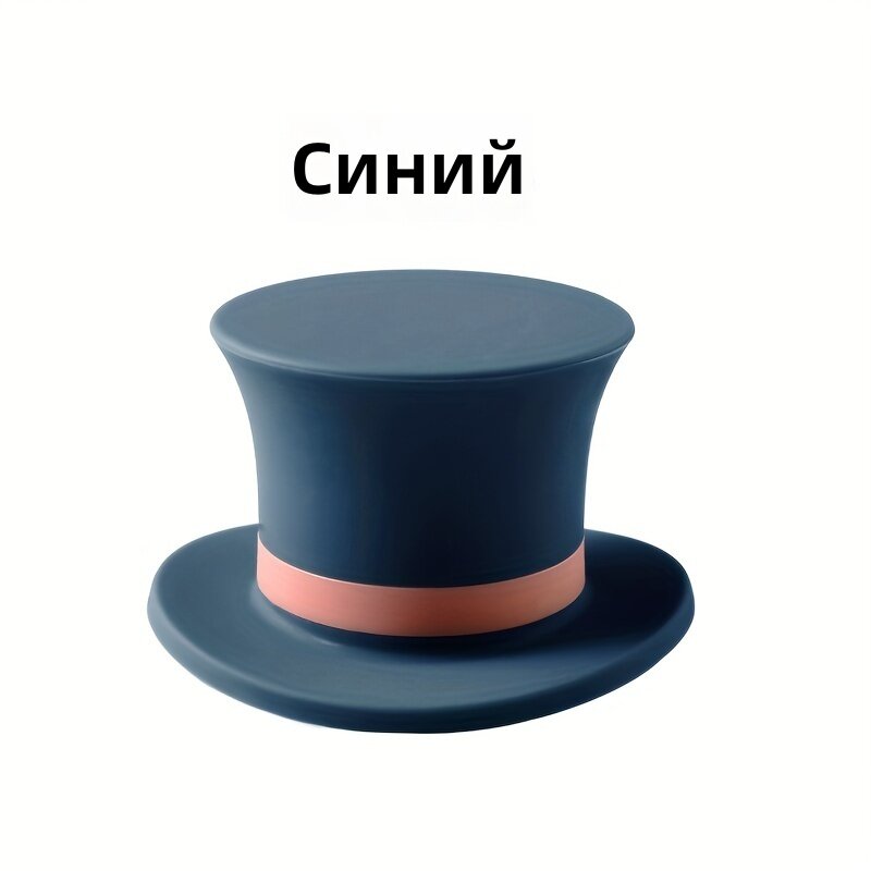 Пищевая силиконовая герметичная пробка для кухонных банок и контейнеров, многоразовая, сохраняет свежесть, синий цвет