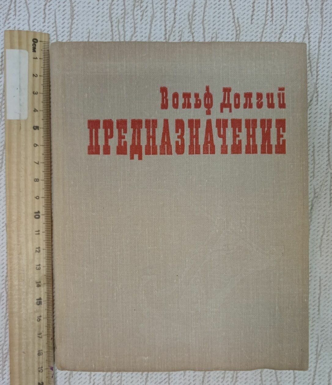 Предназначение. Долгий Вольф Гитманович