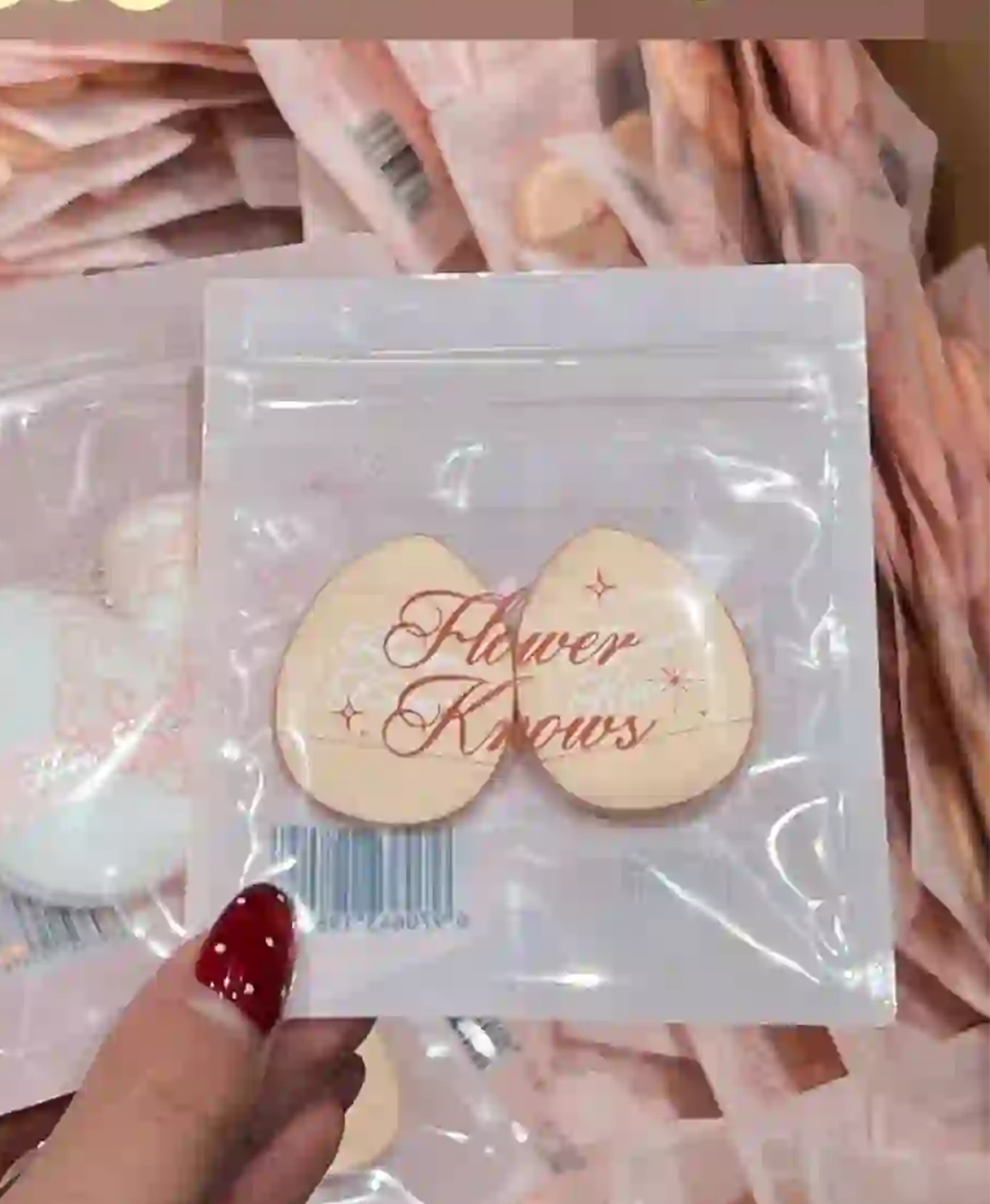 Консилер Flower Knows с аппликатором-пуховкой, 2 штуки в упаковке, портативный дорожный размер. Технические