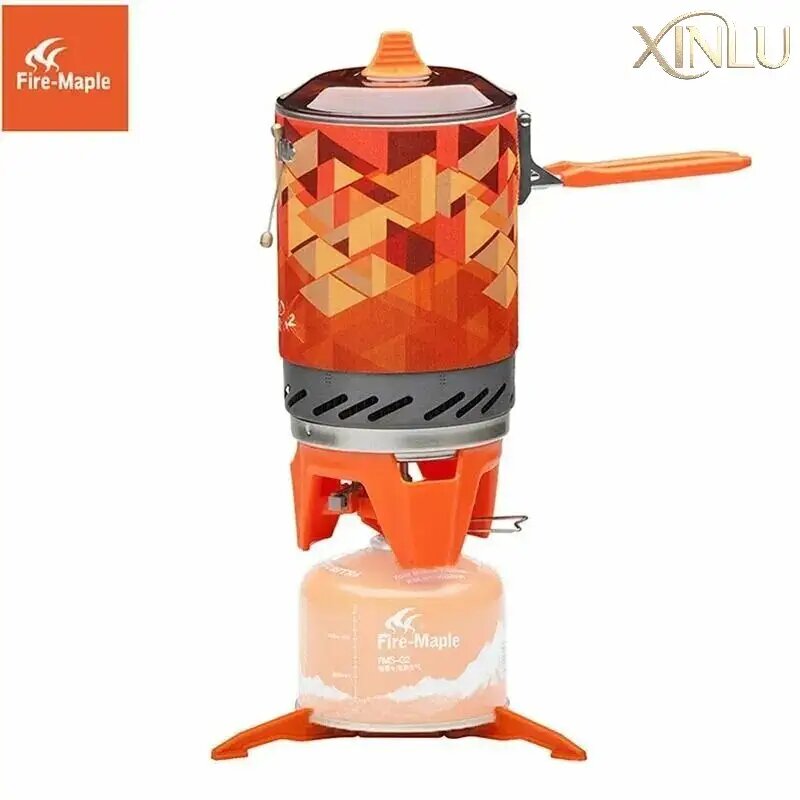 KNOW EASY-Газовая туристическая горелка Fire Maple X2 , система приготовления пищи
