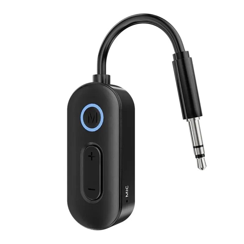 Беспроводной аудиоадаптер XB Bluetooth 6.0 для самолетов, для наушников с двойным штекером и разъемом 3,5 мм