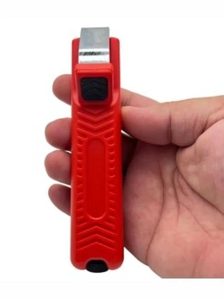 Кабелерез KNIPEX KN-1620BK, для снятия изоляции, длина 130 мм, красный — фото 1
