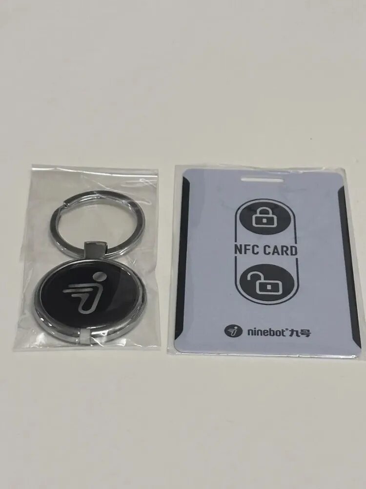 Ninebot NFC карта и брелок для идентификации, черный