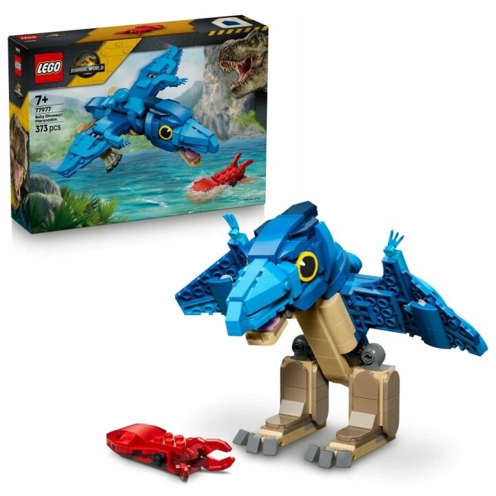 Конструктор LEGO Jurassic World - Детёныш динозавра: Птеранодон, 373 эл. - Лего Мир Юрского периода 77977