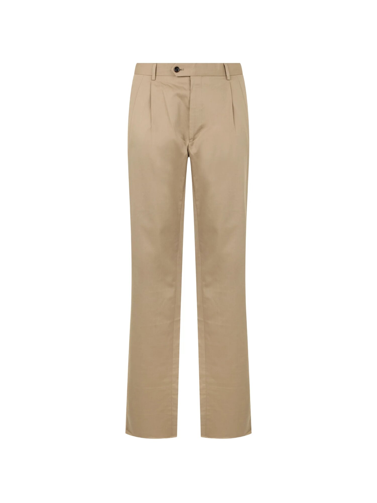 Брюки Straight-leg pleated trousers
