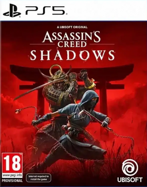 Видеоигра Sony Assassin's Creed Shadows Для PS5, оригинал, гарантия 1 год