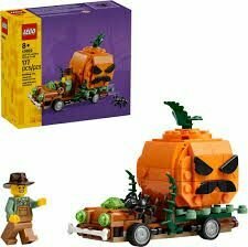 Конструктор LEGO ICONIC - Тыква-пикап, Хэллоуин, 177 эл. - Лего 40822