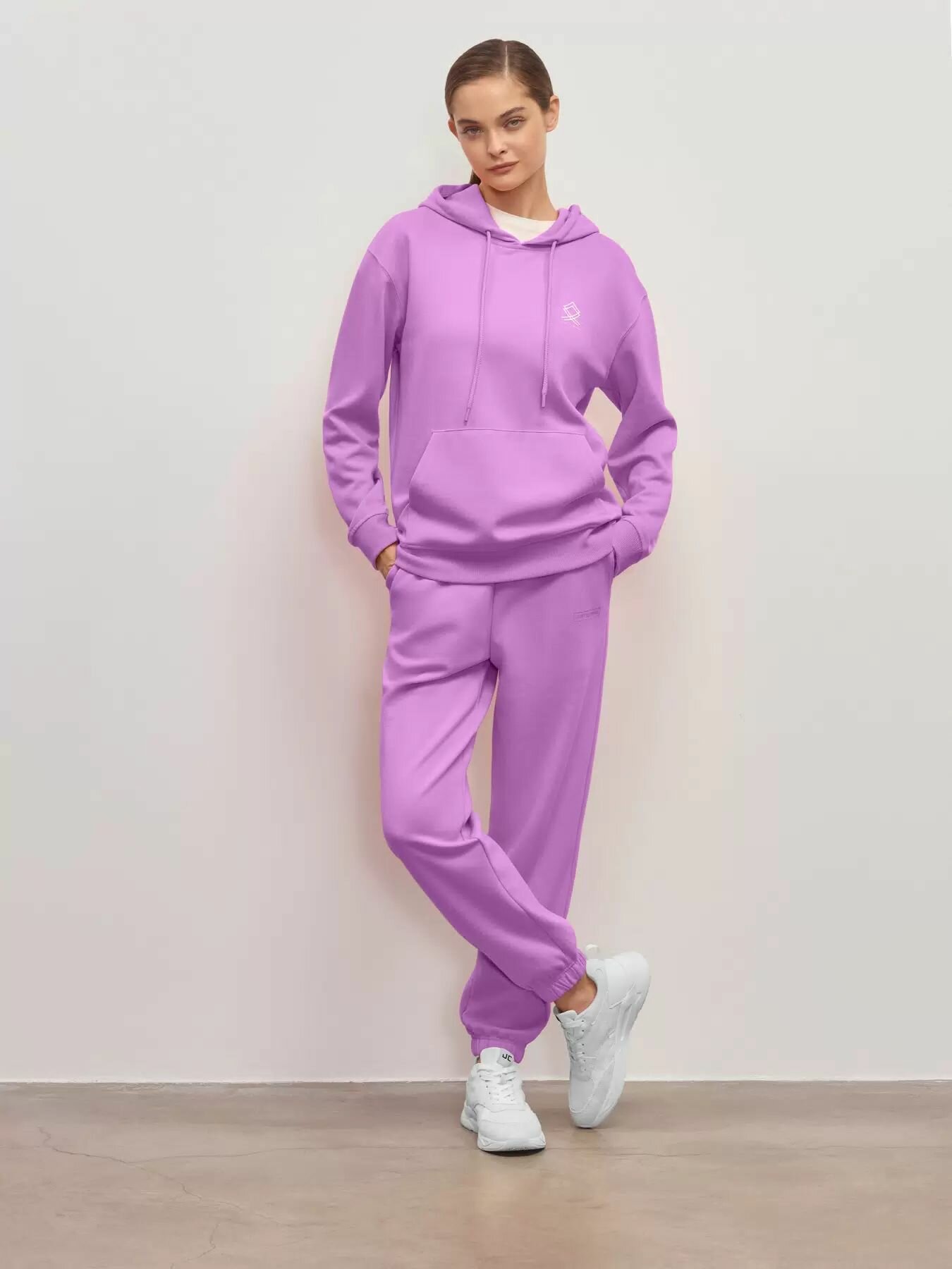 Худи JUST CLOTHES, размер S, , сиреневый