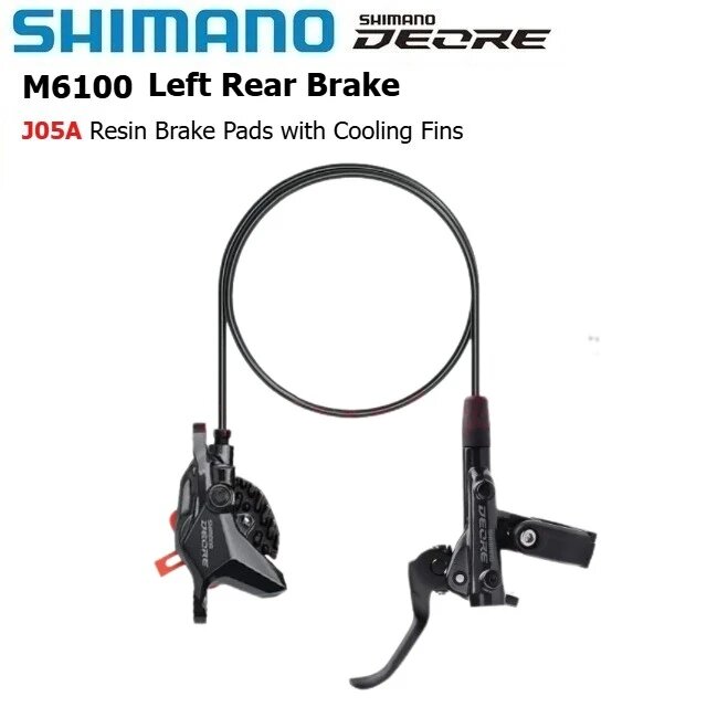 Тормоз SHIMANO DEORE M6100 2-поршневой M6100 J05A LR