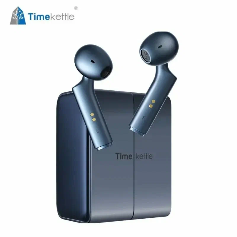 Наушники-переводчики Timekettle W4 международная версия, ИИ-синхронный перевод, костная звуковая технологияMidnight Blue