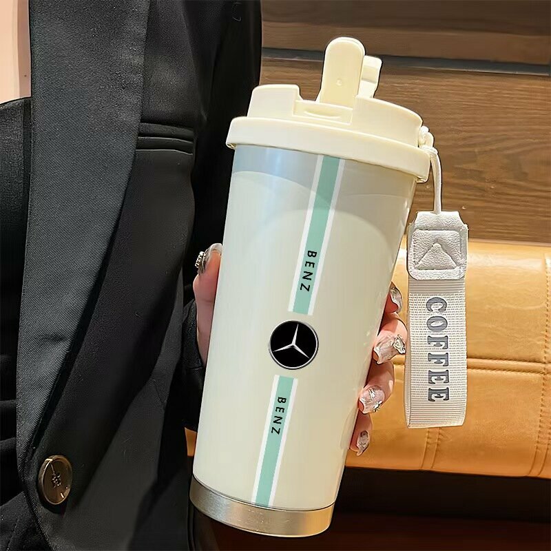 Термос "BMW/Mercedes-Benz", нержавеющая сталь, для BMW и Mercedes-Benz