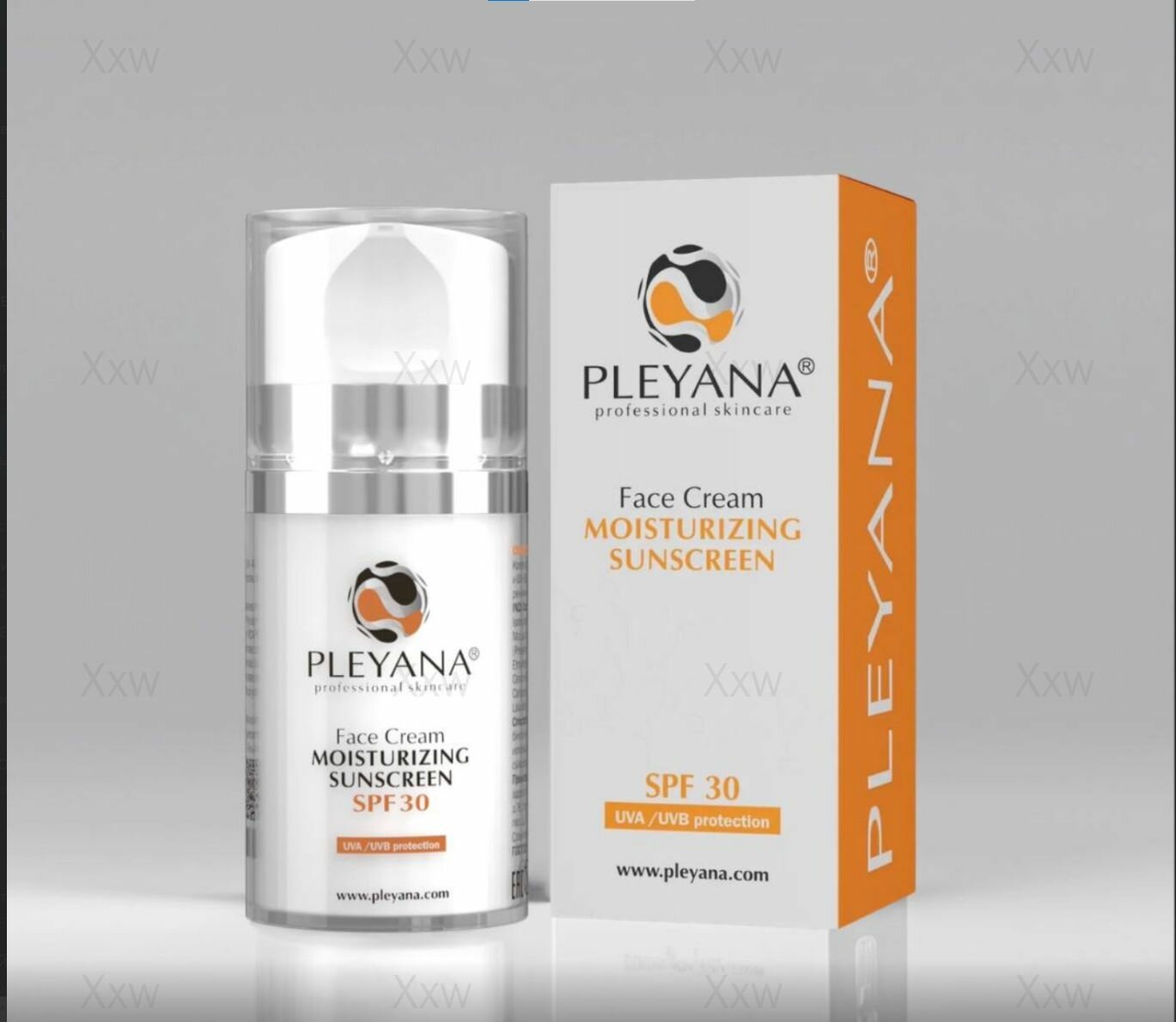Качественный солнцезащитный крем для лица SPF 30 от PLEYANA защита от УФ-лучей ежедневный уход