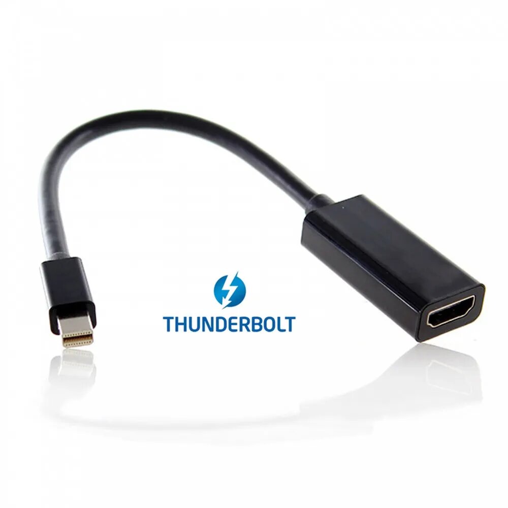 Кабель Mini DisplayPort к HDMI Thunderbolt 2 черный