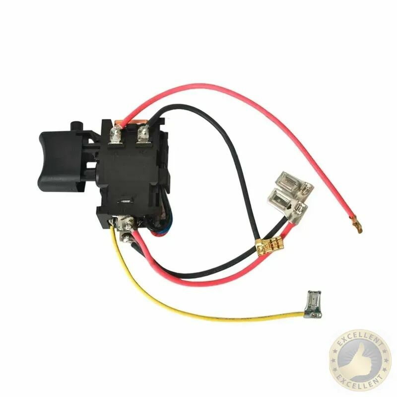 Выключатель (кнопка) для шуруповерта Makitа 14.4V-18V DF457D, HP457D DF347D HP347D DF488D HP488D (Ориг инал)