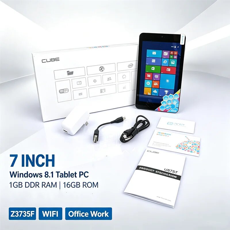 Планшет Jumper Tab, 7", 1/16ГБ, Wi-Fi, Windows