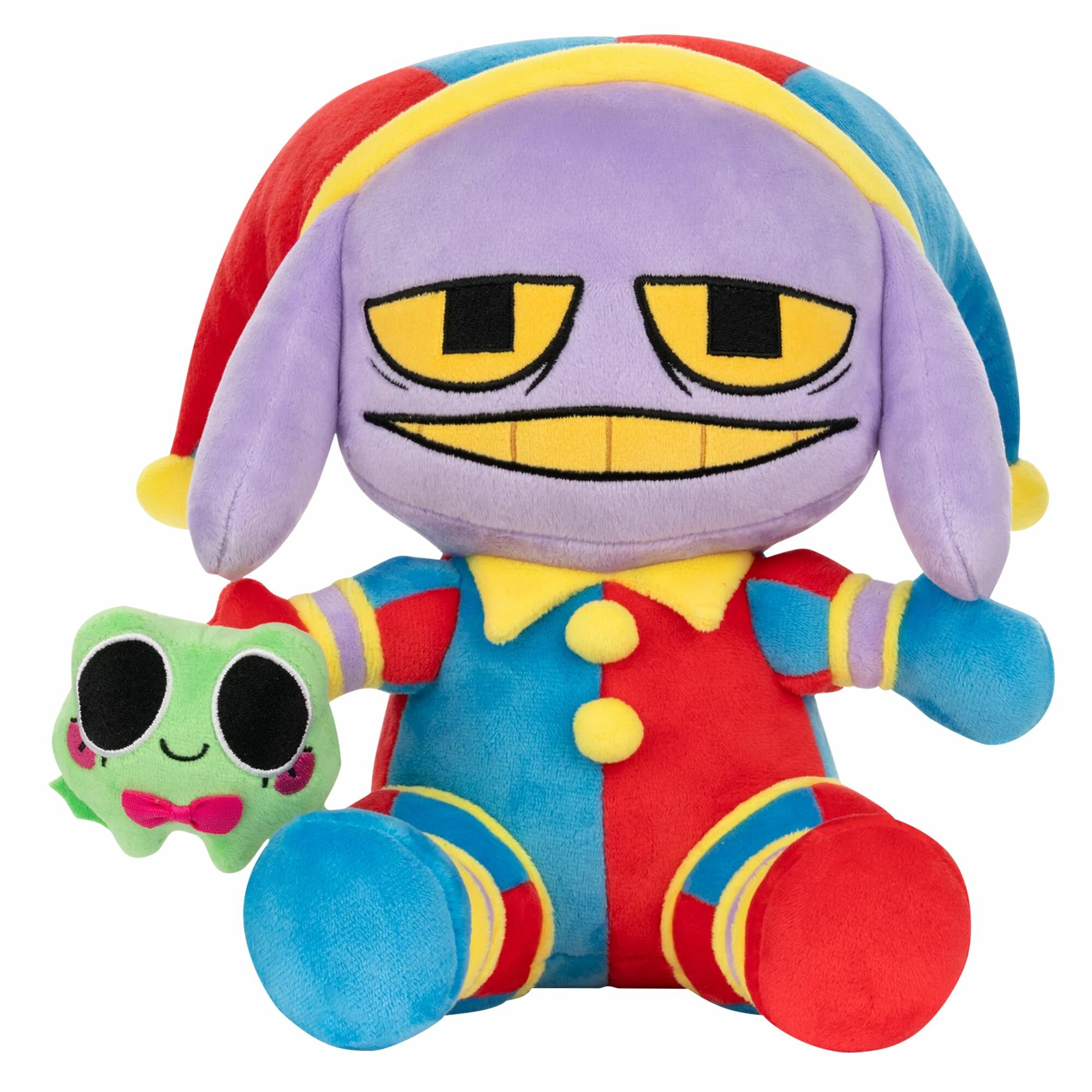 The Amazing Digital Circus - Pomni-Suit Jax Plush , Модель ручной работы , Коллекционные подарки ( Glitch )