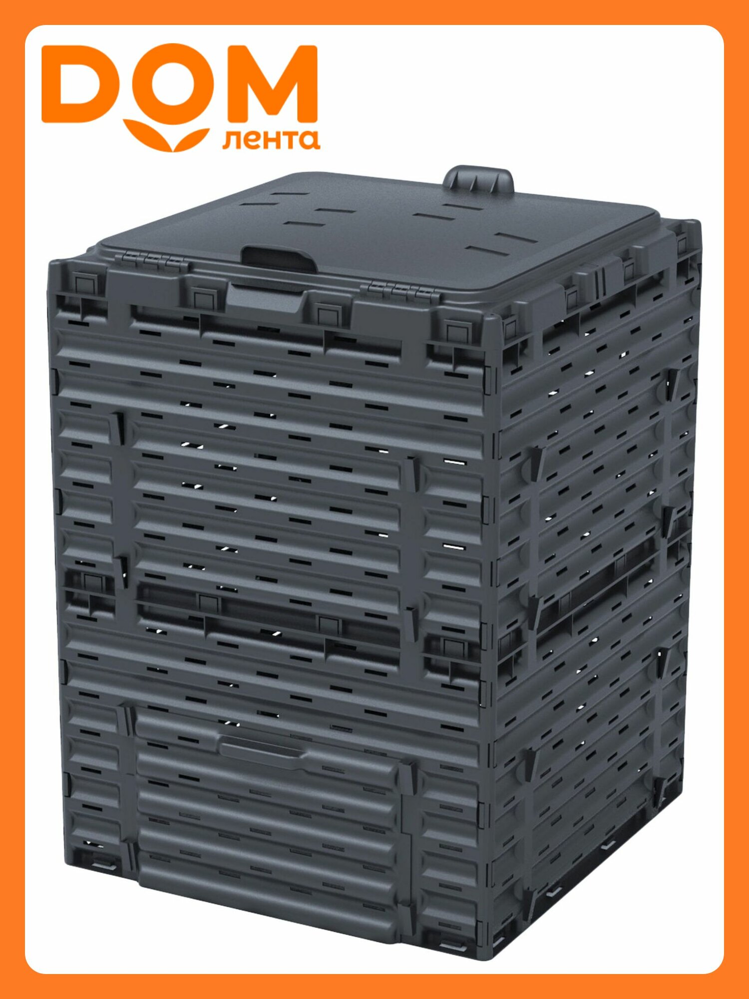 Компостер PitEco K1130 300 л черный