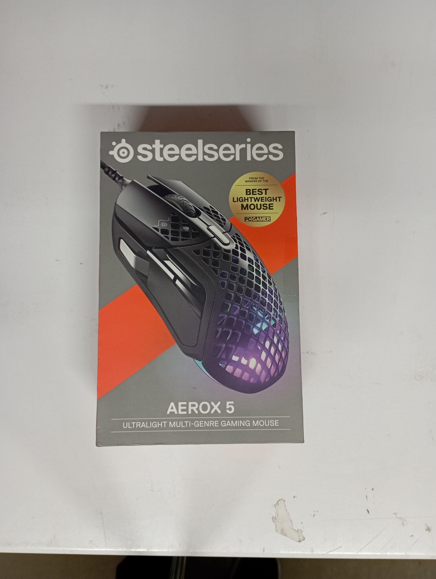 Игровая мышь SteelSeries Aerox 5, черный