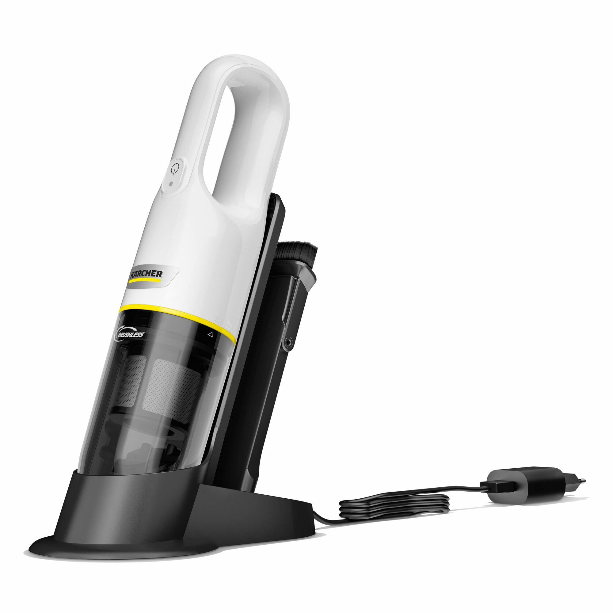 Ручной пылесос Karcher CVH 3 Plus | 1.198-350.0, белый, 2 ступени мощности, для сухой уборки
