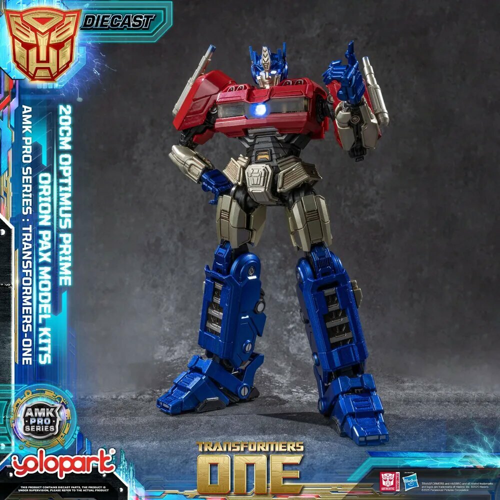 Трансформеры игрушки Yolopark Transformers ONE - Final Form Optimus Prime/Orion Pax Model Kit - AMK PRO Series