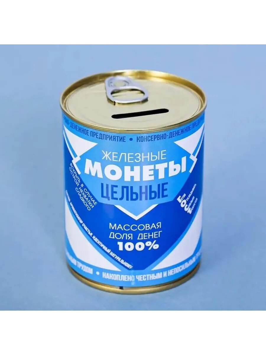 Многофункциональная металлическая копилка для монет