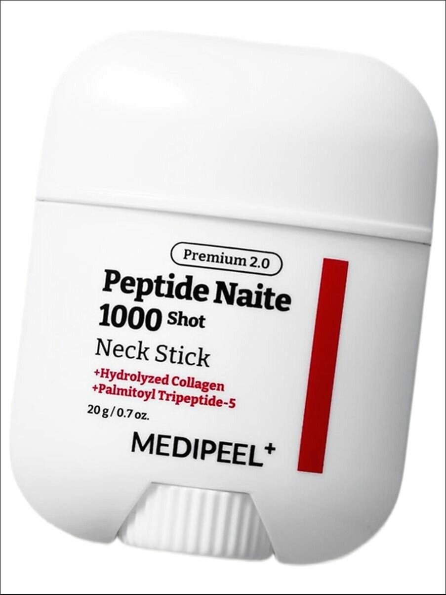 Укрепляющий пептидный стик для шеи и декольте MEDIPEEL Premium Peptide Naite 1000 Shot Neck Stick пептидный стик для шеи укрепляющий стик для декольте