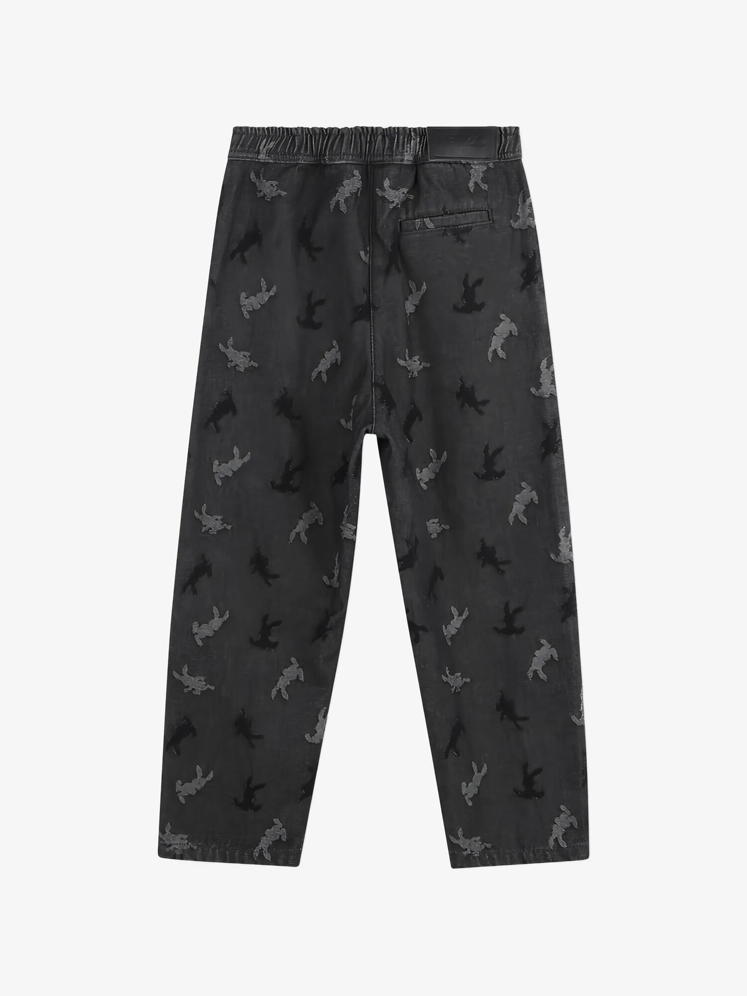 Джинсы KENZO Rabbit-pattern jeans, размер 128, серый — фото 1