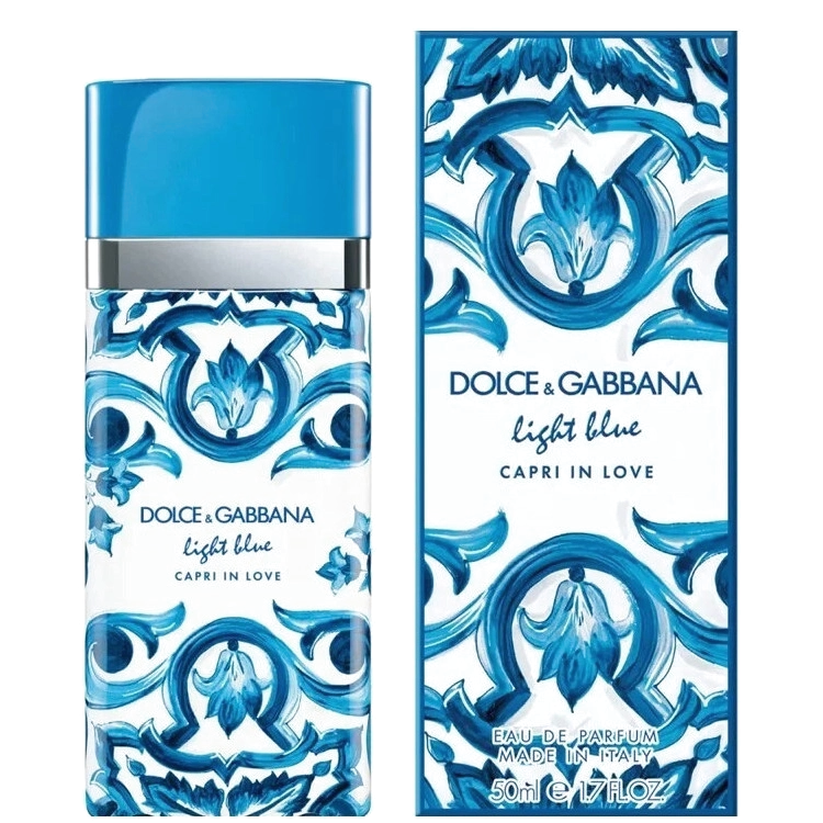 Женская парфюмерная вода Dolce & Gabbana Light Blue Capri In Love 50 мл