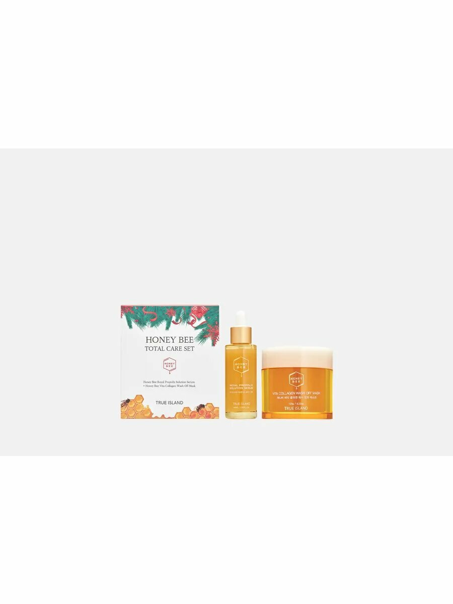 TRUE ISLAND Honey bee total care set Подарочный набор