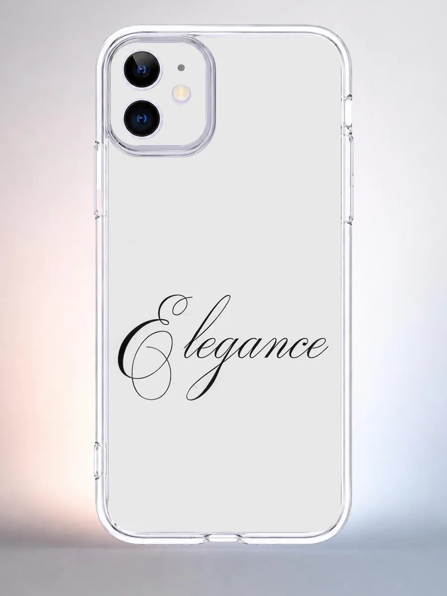 Чехол iPhone 11 elegance курсив y2k Indie sleaze