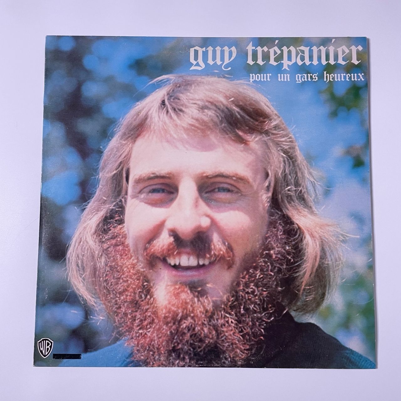 Винтажная виниловая пластинка LP Guy Trepanier, Pour Un Gars Heureu (Франция 1974)