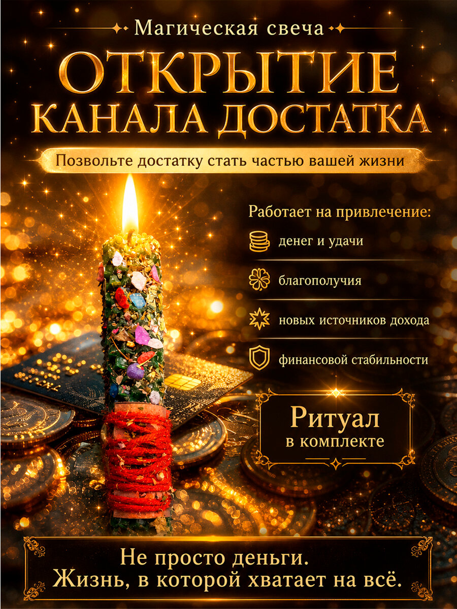 Свечи восковые магические открытие канала достатка. Свечи магические восковые программные ритуальные с травами