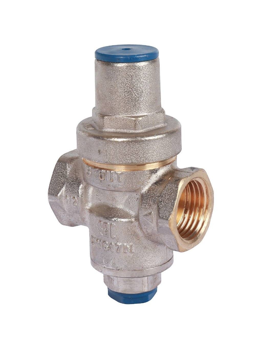 Редуктор давления Stout 1/2" с выходом под манометр PN16 SVS-1010