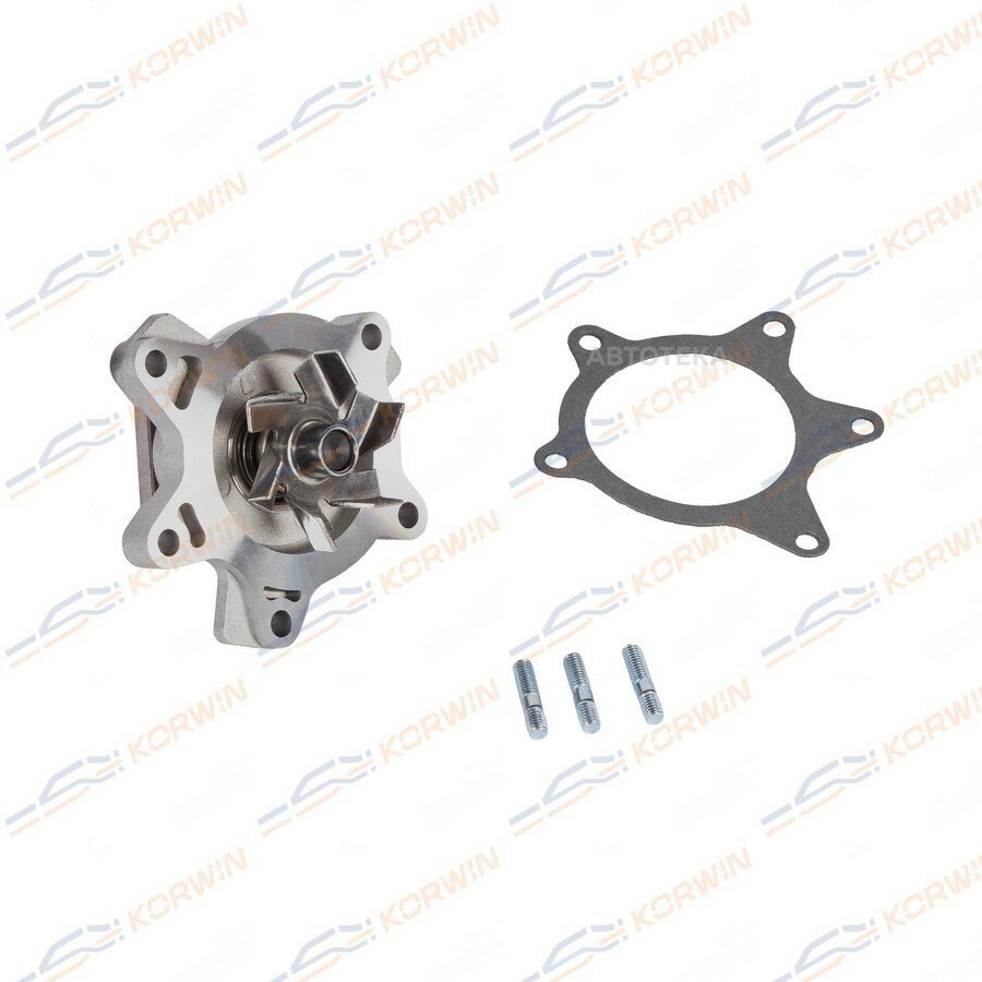 Насос водяной Toyota Corolla (E12) 1.3/1.5 00-/Haval F7/F7x/Jolion 1.5T 19- KORWIN KWKK0107