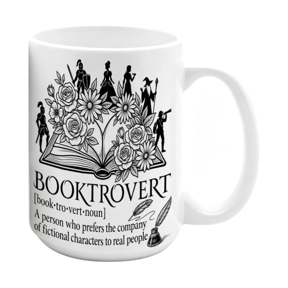 Кружка с надписью 'Любитель книг - Книготорт'